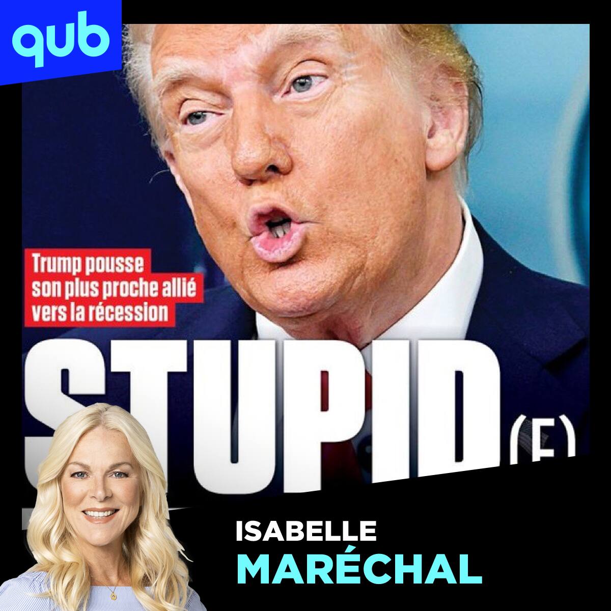 Qualinet lance une petite flèche à Donald Trump! | Isabelle Maréchal ...