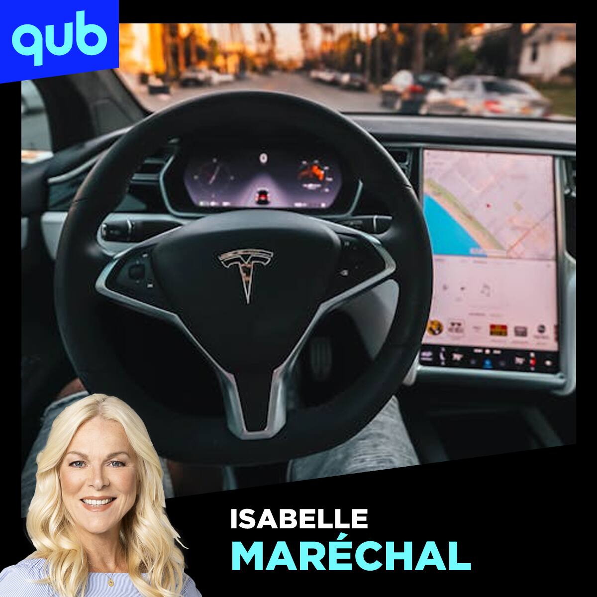 LAISSEZ TESLA TRANQUILLE !!! | Isabelle Maréchal | QUB | QUB radio